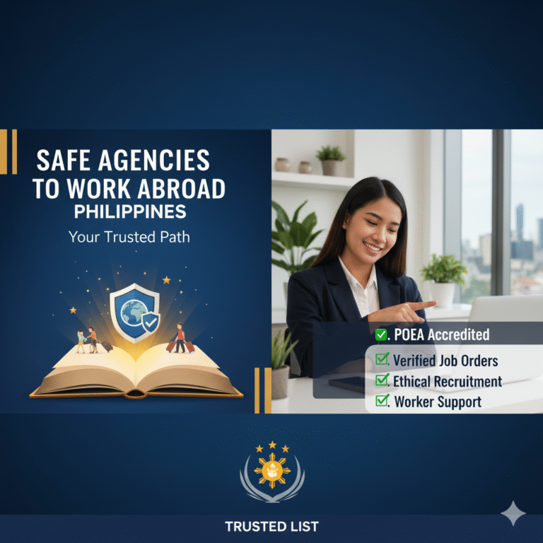 Safe agencies to work abroad Philippines list - DreamJobAbroad